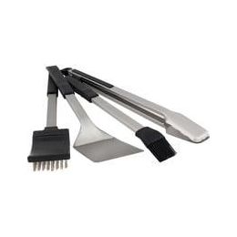 Broil King Grillbesteck-Set Baron, 4-teilig schwarz/edelstahl