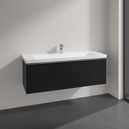 Villeroy & Boch Villeroy & Boch Subway 3.0 Badmöbel-Set 130 cm, 2 Auszüge