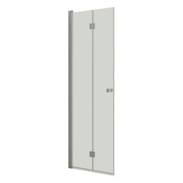 Dansani Match Falttür 77 x 200 cm mit Klarglas