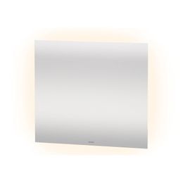 Duravit Licht & Spiegel Badspiegel ""Best"" - Version mit LED-Indirektlicht umlaufend 80 x 70 cm"