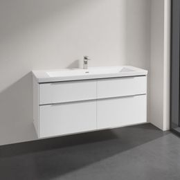 Villeroy & Boch Villeroy & Boch Subway 3.0 Badmöbel-Set 130 cm, 4 Auszüge