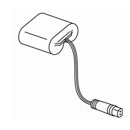 KWC Ersatz-Batterie mit Halter für betteriebetriebene Armaturen