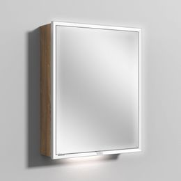 Sanipa Reflection Melamin-Spiegelschrank MILO 60 Türanschlag rechts