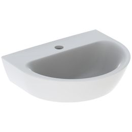 Geberit Renova Handwaschbecken 45 x 36 cm mit Hahnloch ohne Überlauf