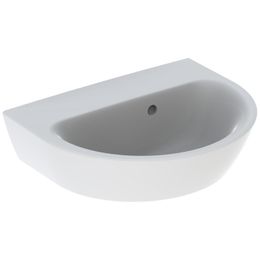 Geberit Renova Handwaschbecken 45 x 36 cm ohne Hahnloch mit Überlauf