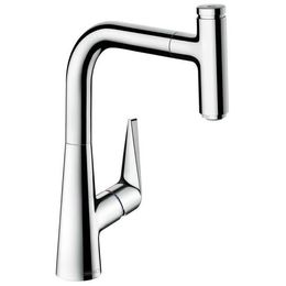 Hansgrohe Talis Select M51 Einhebel-Küchenmischer 220, Ausziehauslauf, 1jet