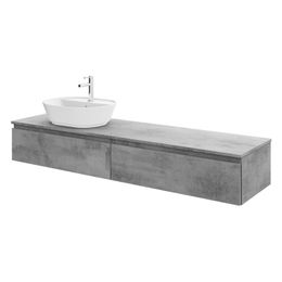 Steinkamp Value Waschtischkonsole 181 cm mit 2 Auszügen