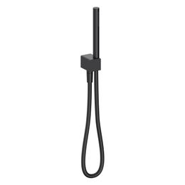 ALLUVION Mercur Stab-Handbrausegarnitur rund mit Wandanschlussbogen
