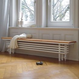 Zehnder Bank-Radiator 120 x 36,8 x 17,3 cm Anschluss 7610