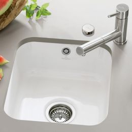 Villeroy & Boch Villeroy & Boch Cisterna 50 Unterbauspüle, Ablaufgarnitur mit Excenterbetätigung