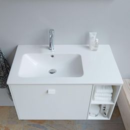 Duravit ME by Starck Möbelwaschtisch mit 1 Hahnloch 83 x 49 cm