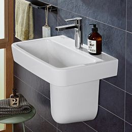 Villeroy & Boch Villeroy & Boch O.novo Handwaschbecken 50 x 37 cm ohne Überlauf, 1 Hahnloch
