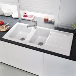 Villeroy & Boch Villeroy & Boch Architectura 80 Einbauspüle, Ablaufgarnitur mit Handbetätigung, reversibel