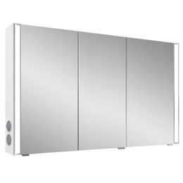 Pelipal S25 Spiegelschrank mit seitl. LED Lichtprofil 130 x 17 x 70 cm, Modul links außen