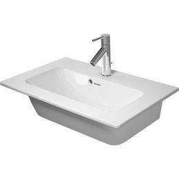 Duravit ME by Starck Möbelwaschtisch Compact mit 1 Hahnloch 63 x 40 cm