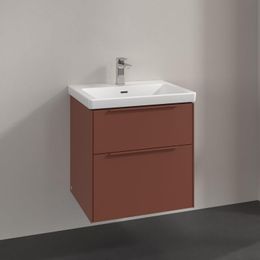 Villeroy & Boch Villeroy & Boch Subway 3.0 Waschtischunterschrank 57,2 cm, 2 Auszüge, ohne LED-Beleuchtung