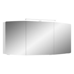 Pelipal Cassca Spiegelschrank 140 x 17 x 67 cm mit LED Aufsatzleuchte