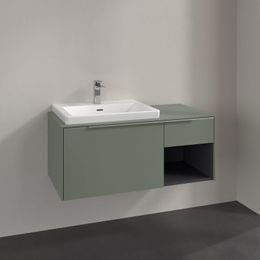 Villeroy & Boch Villeroy & Boch Subway 3.0 Waschtischunterschrank 100,1 cm, 2 Auszüge und Regal rechts, ohne LED-Beleuchtung