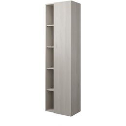 Burgbad Badu Hochschrank 50 cm, 1 Tür, Anschlag rechts, 1 Regal