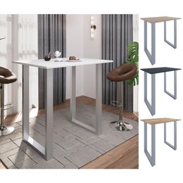 Vcm Bartisch Tresen Stehtisch hoher Tisch Bartresen Tisch - Xona 110x80 cm