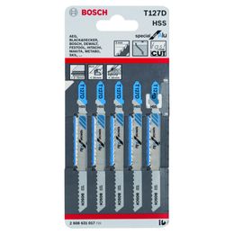 Bosch Stichs&auml;gebl&auml;tter 5 St&uuml;ck T 127 D