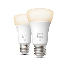 Philips LED-Lampe 'Hue White' E27 9,5 W, 2er-Pack