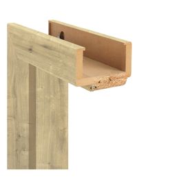 Classen Zarge 'Natura' Hamilton Eiche 198,5 x 61 x 26-28 cm, Rechtsanschlag