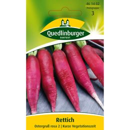 Quedlinburger Rettich 'Ostergruss rosa 2'