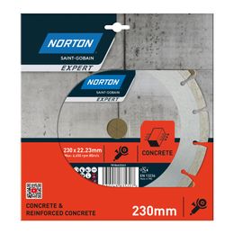 Diamantscheibe 'Norton Expert' Beton &Oslash; 230 mm