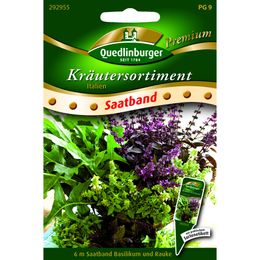 Quedlinburger Premium Kr&auml;utersortiment Italien, Saatband