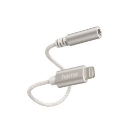 Hama Lightning-Adapter auf 3,5 mm Audiobuchse wei&szlig;