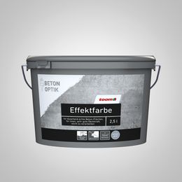 toom Effektfarbe mittelgrau 2,5 l