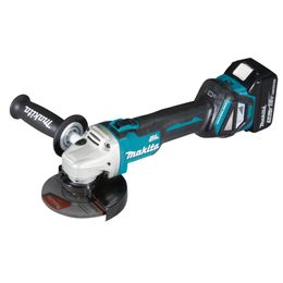 Makita Akku-Winkelschleifer 'DGA511RTJ' mit 2 Akkus, in Transportkoffer, 18 V