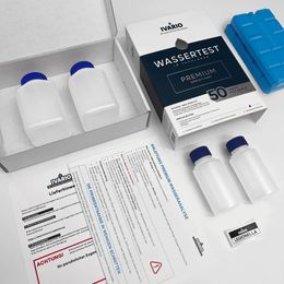 IVARIO Wassertest 'Premium' 50 Pr&uuml;fwerte + Legionellen