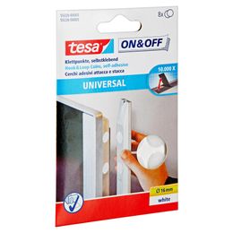 Tesa Klettpunkte On & Off 'Universal' weiß