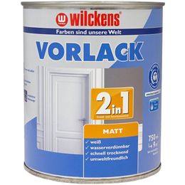 Wilckens Vorlack '2in1' wei&szlig; matt 750 ml