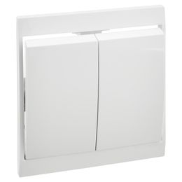 Kopp Doppelwippe 'Malta' reinwei&szlig;