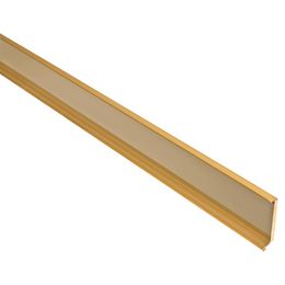 Doellken PVC-Einklebeleiste golden 255 x 6 cm