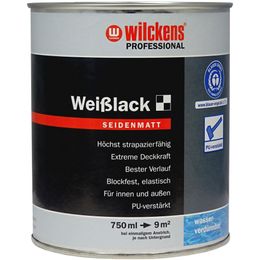 Wilckens Wei&szlig;lack 'Professional' wei&szlig; seidenmatt 750 ml