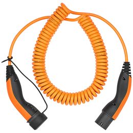 lapp Spiral-Ladekabel Typ 2 f&uuml;r Elektro- und Hybridfahrzeuge bis zu 11 kW 5 m