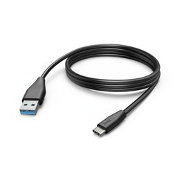 Hama Lade-/Datenkabel schwarz USB-C/USB-A 3 m
