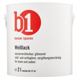 B1 Wei&szlig;lack gl&auml;nzend 2 l