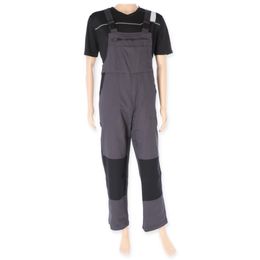 Herren-Arbeitslatzhose grau/schwarz Gr. L