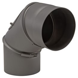 FIREFIX Rauchrohrbogen dunkelgrau &Oslash; 150 mm