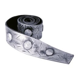 Decosa Balkenbeschlag Kautschuk silbern 100 x 4 x 0,2 cm