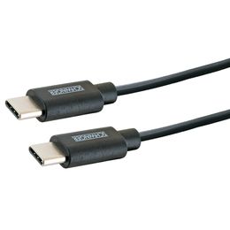 Schwaiger Sync- und Ladekabel USB-C schwarz 2 m