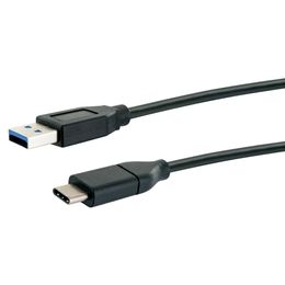 Schwaiger Sync- und Ladekabel USB 3.1 C/USB 3.0A, 15 cm