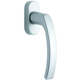 Fenstergriff Aluminium verchromt