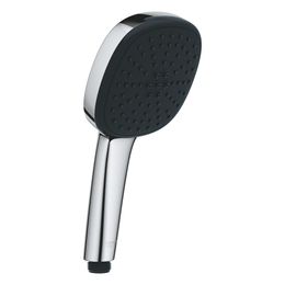 Grohe Handbrause 'Vitalio Comfort 110' chrom/schwarz 2 Strahlarten