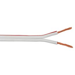 Lautsprecherleitung FL 2 x 1,5 mm&sup2; wei&szlig;